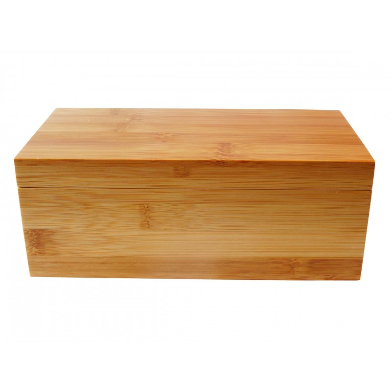 Boîte rectangulaire en bambou Aini - La Maison d'Echo